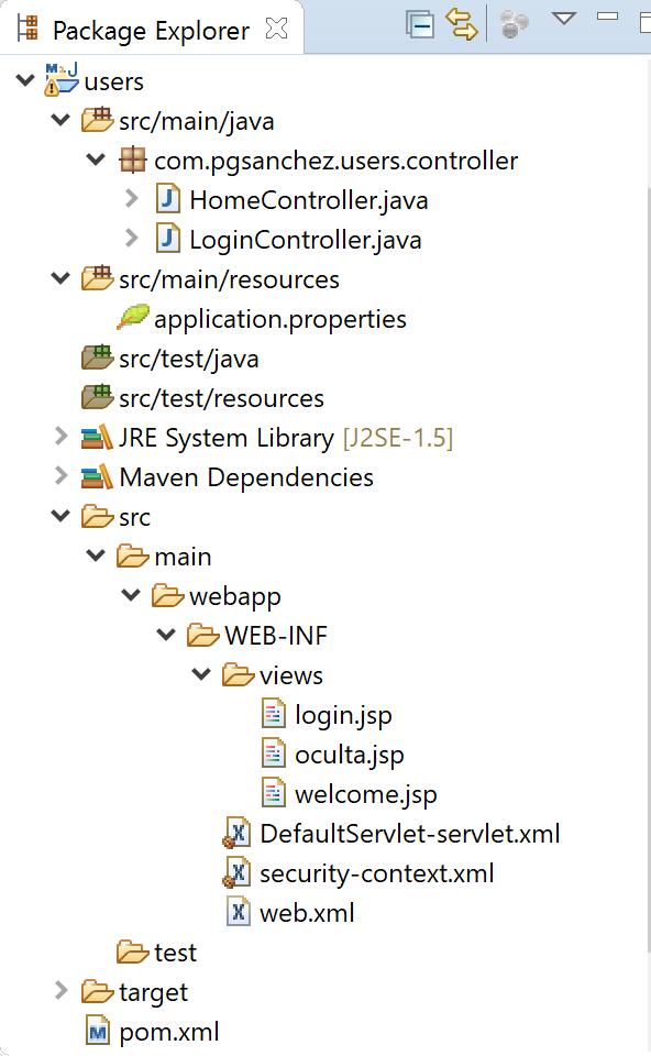 Como implementar seguridad en Spring – pgsanchez